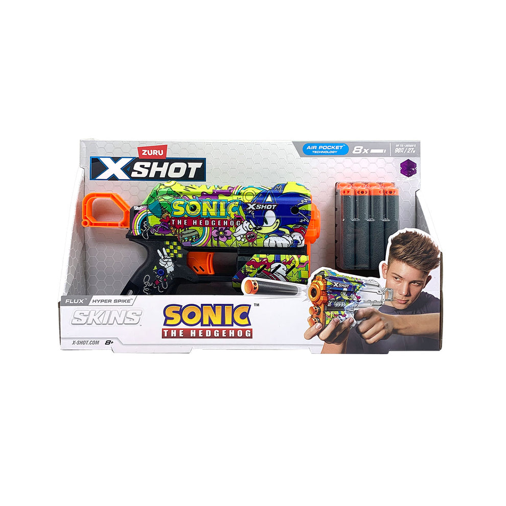 Sonic the Hedgehog XShot Skins Flux Hyper Spike – Video Game Champs